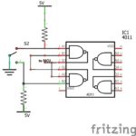 Debouncing switches in hardware and software