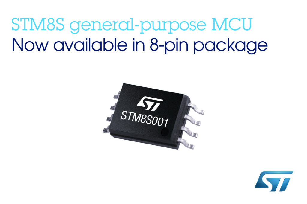 Eight-bit MCU includes I2C, UART, and SPI interfaces