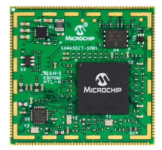 Microchip Arm SoM integrates power management, NV boot memory, Ethernet ...