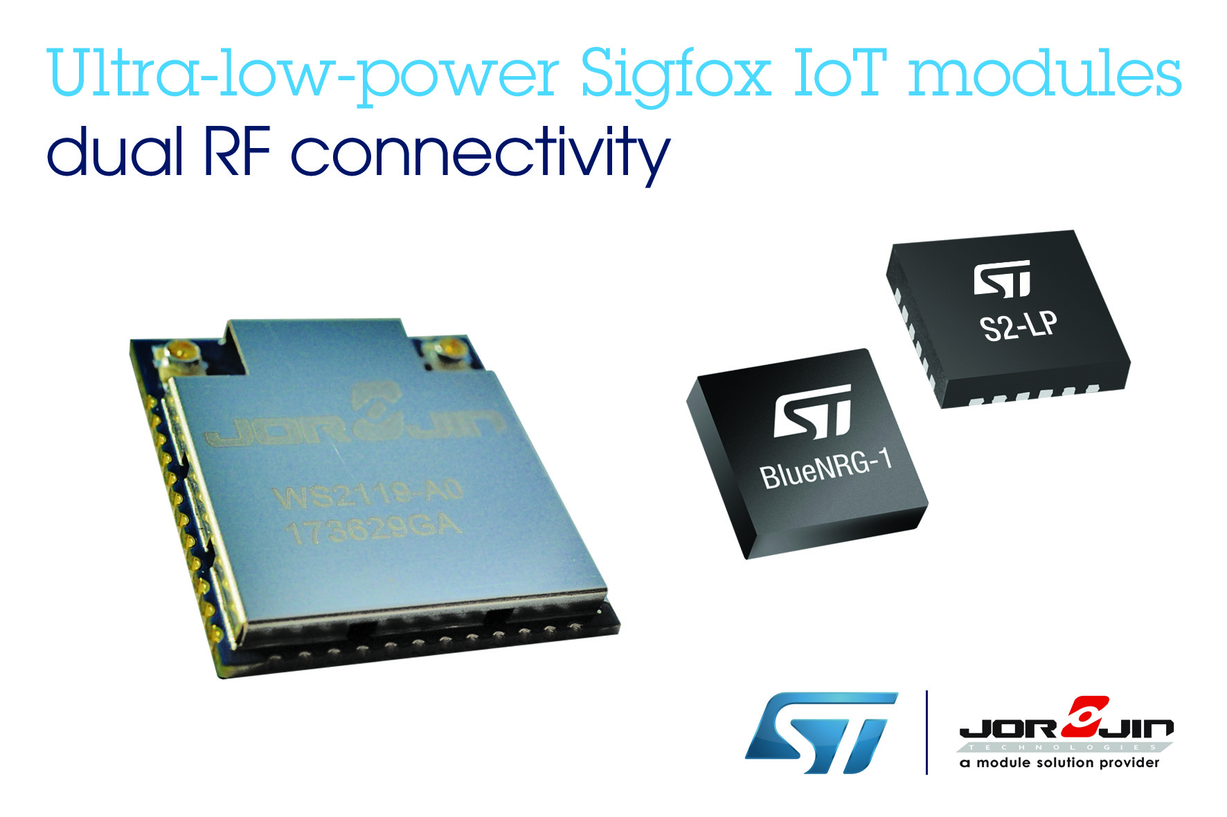 Sts Ultra Low Power Sigfox Iot Modules Dual Rf Connectivity 