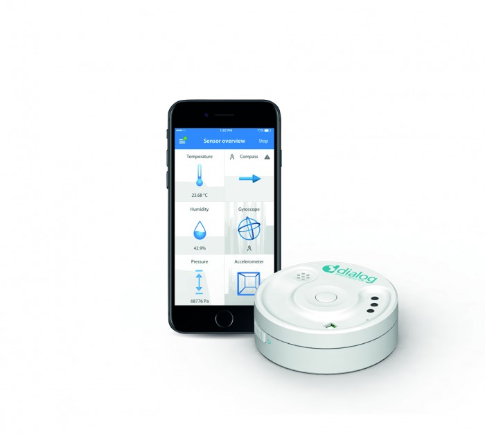 Bluetooth sensor kit supports cloud-connected IoT sensors