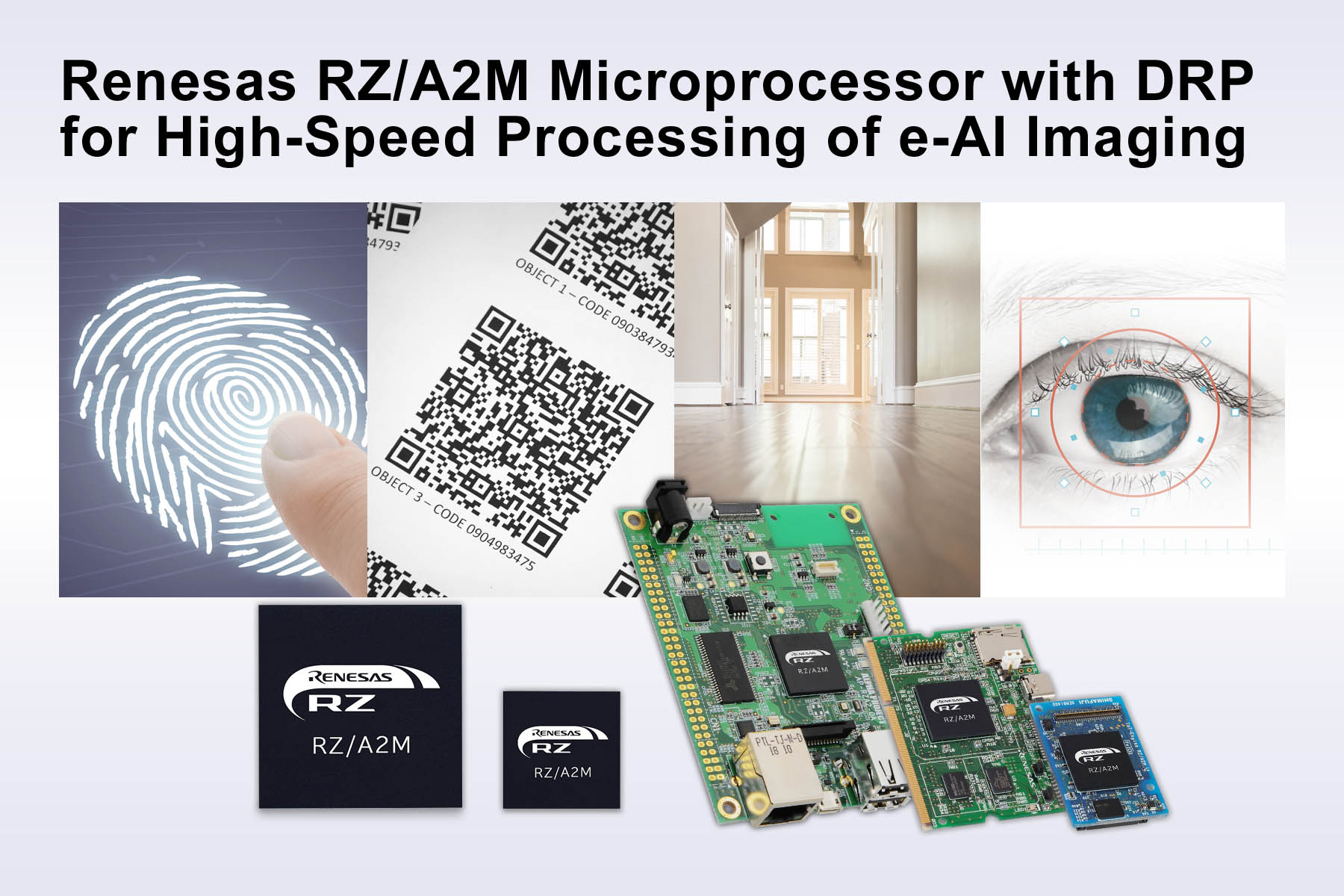 Renesas microprocessors achieve real-time image processing