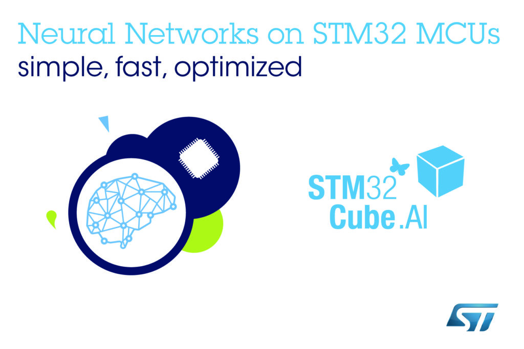 STM32CubeMX AI features added to STM32 processor software tools