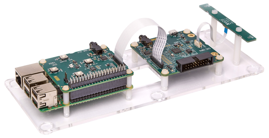 Voice dev kit for A mazon AVS targets voice-enabled TV applications