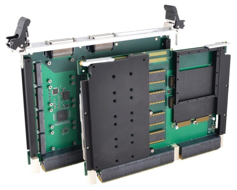 VPX4520 and VPX4521 6U carrier cards host mPCIe I/O modules