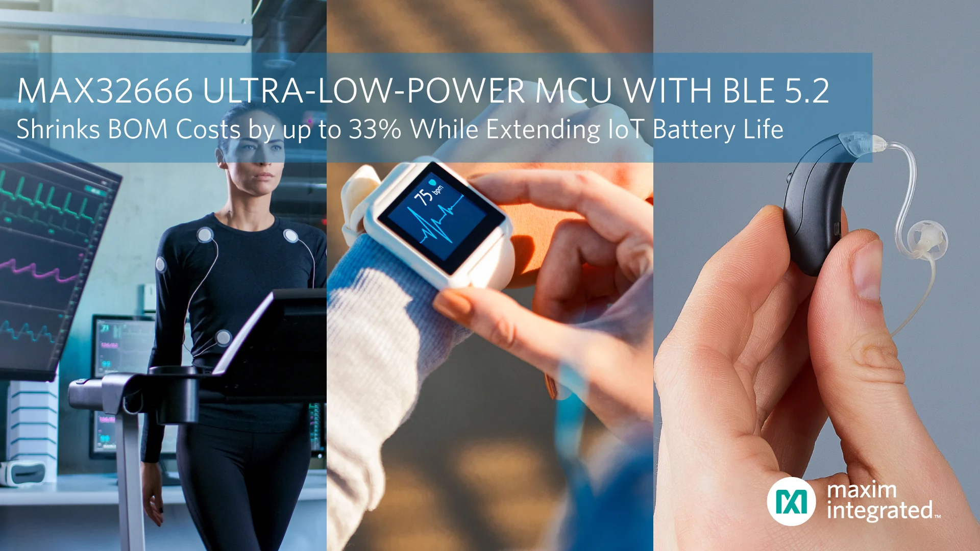 Single-chip Arm Cortex-M4 MCU with FPU, BLE 5.2 handles multi-MPU tasks Single-chip Arm Cortex-M4 MCU with FPU, BLE 5.2 handles multi-MPU tasks