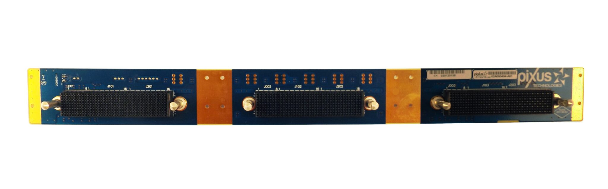 Open VPX backplanes designed for horizontal- mount enclosures