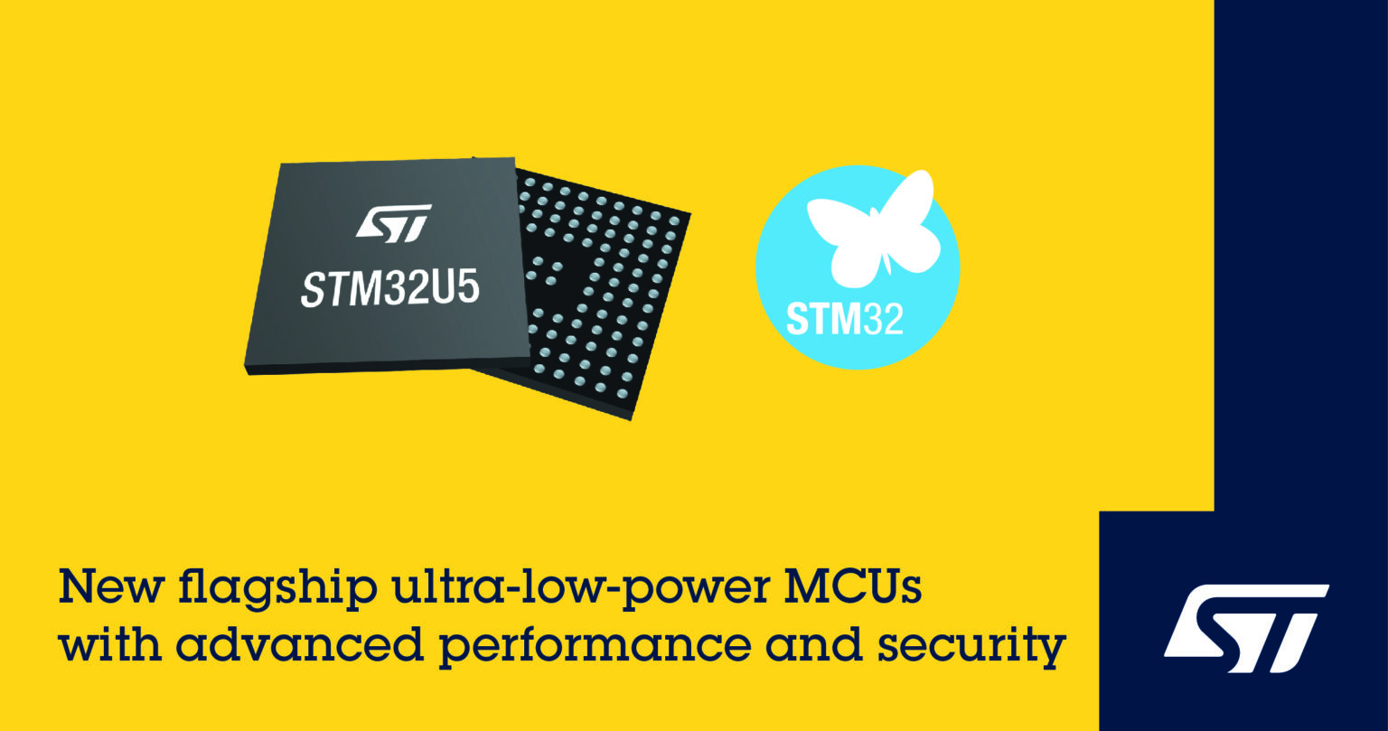 Super-low-power arm cortex-M33 core MCUs feature advanced cybersecurity, graphics, peripherals