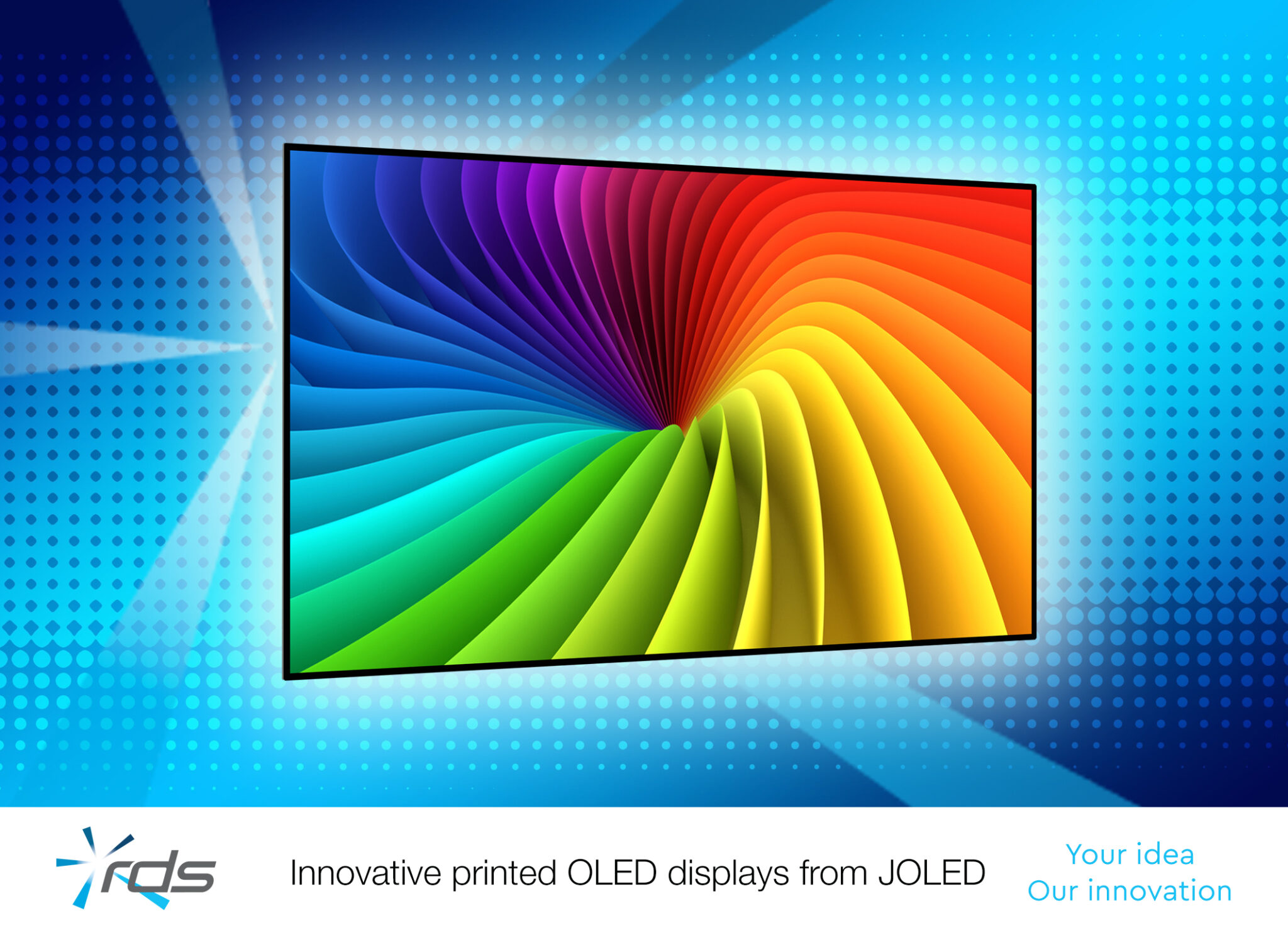 OLED display panels feature 4K resolution, eDP data interface