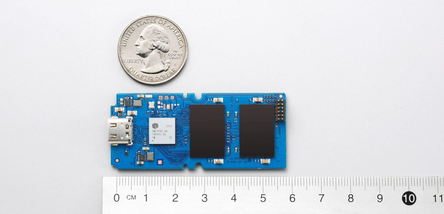 External portable SSD controller delivers 2,000 MB/sec