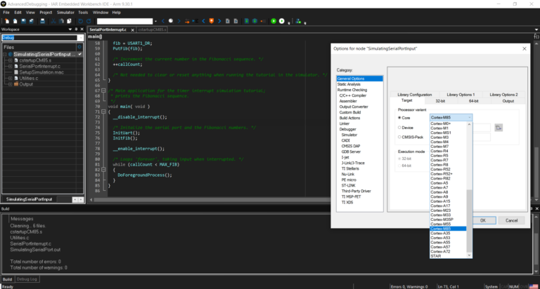 Development system supports new Arm Cortex-M85 processors