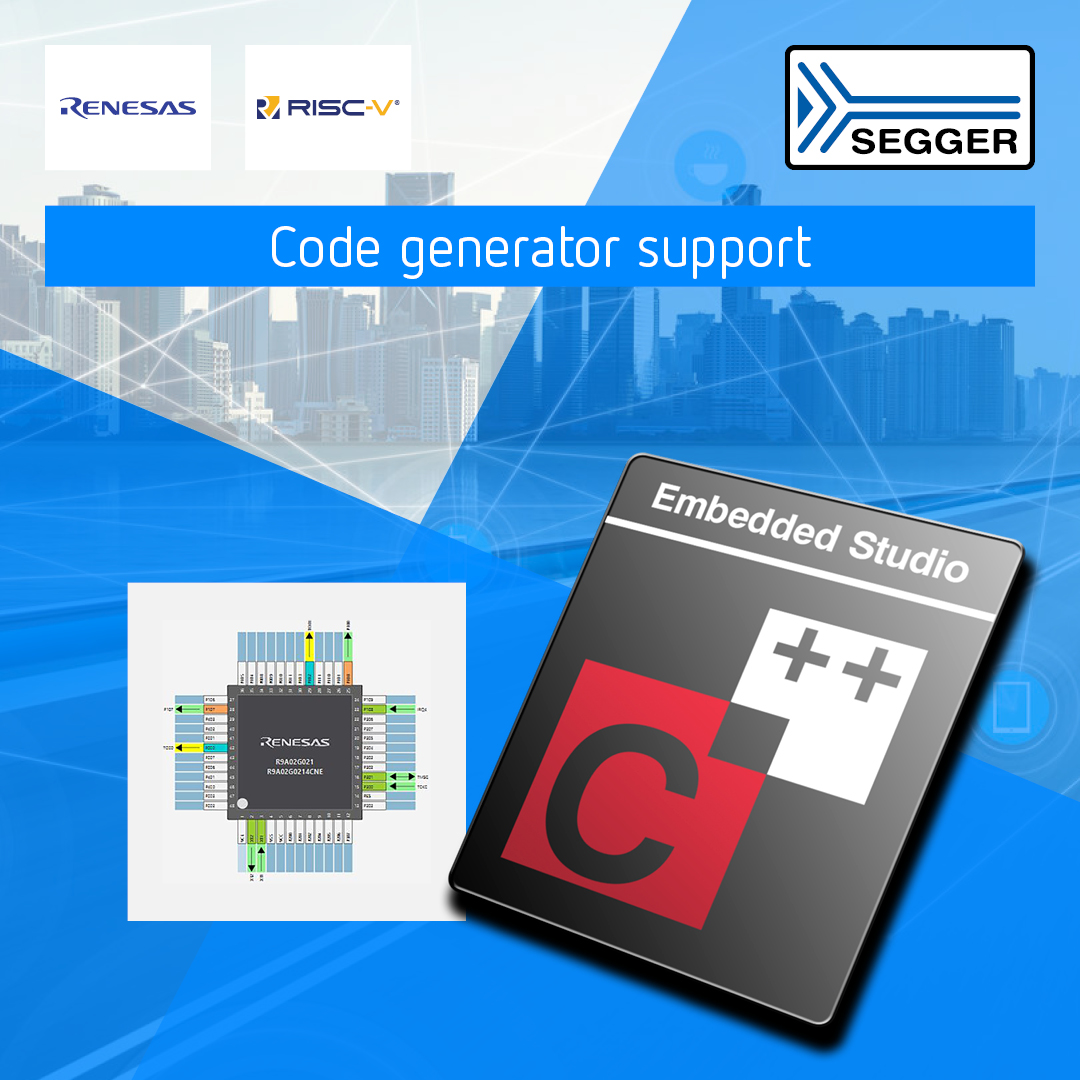 Code generator integrates with 32-bit RISC-V MCU line Code generator integrates with 32-bit RISC-V MCU line